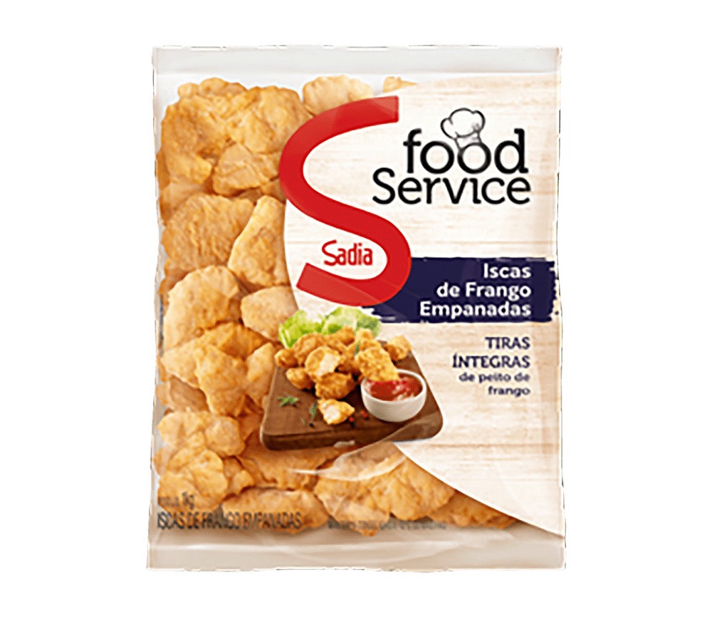 Iscas de Frango Empanadas Food Service Sadia 1kg