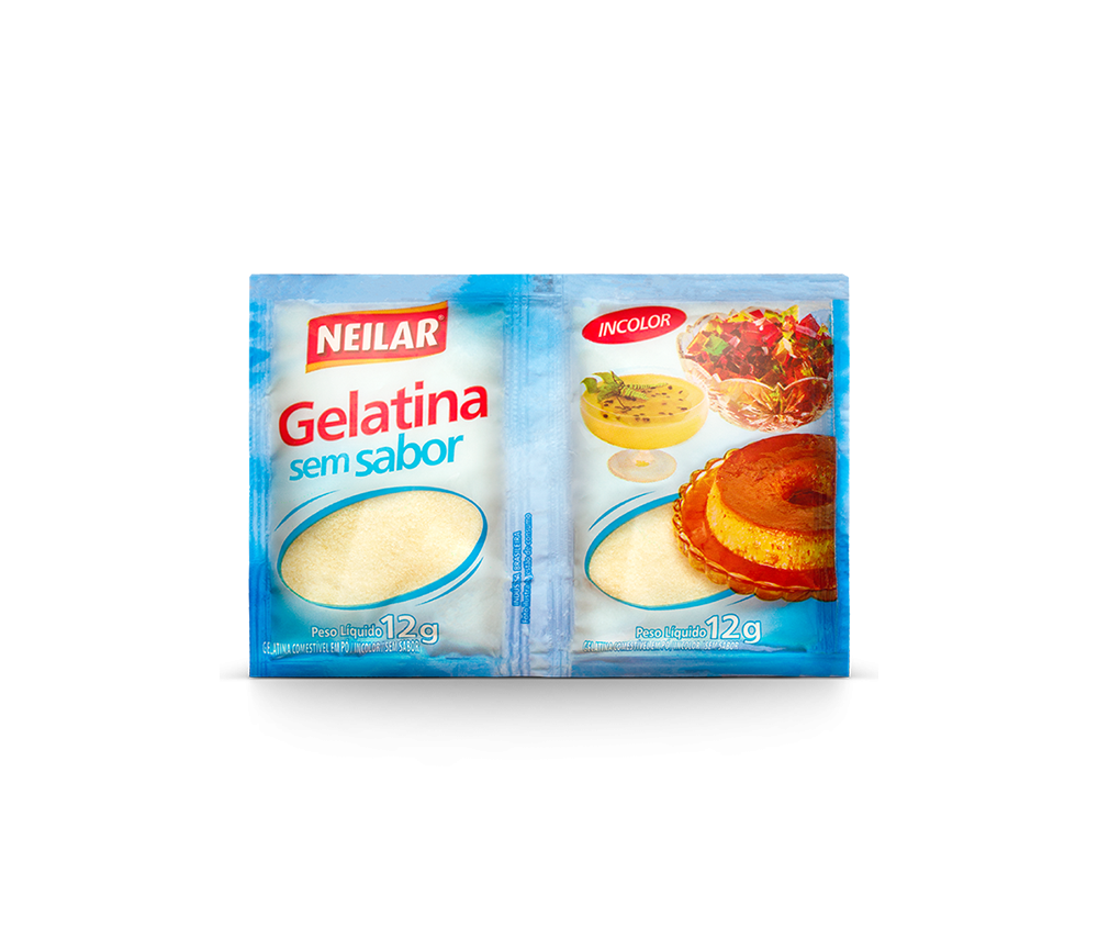 Gelatina Incolor Neilar 24g