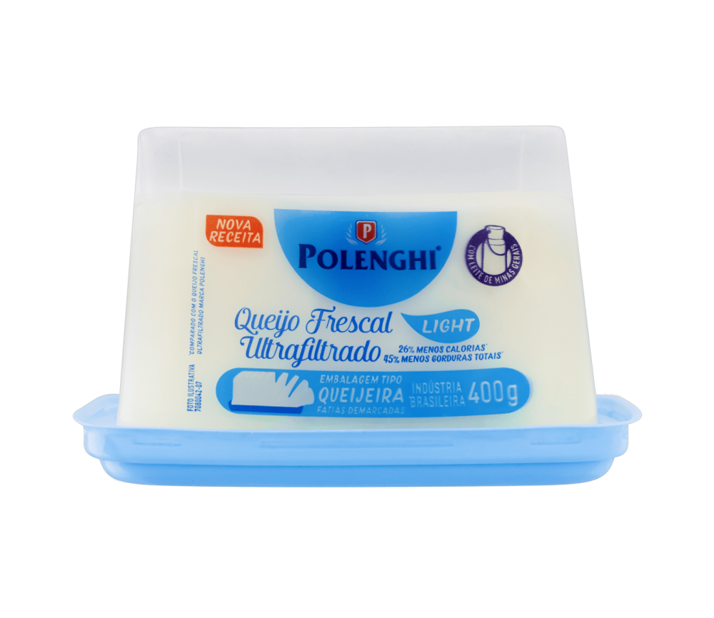 Queijo Frescal Ultrafiltrado Light Polenghi 400g