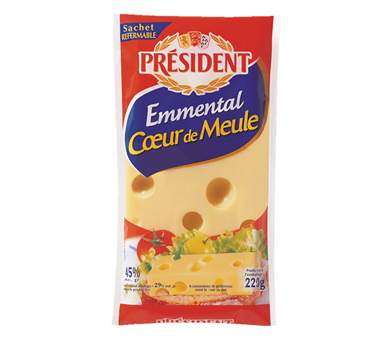 Queijo Emmental President 220g