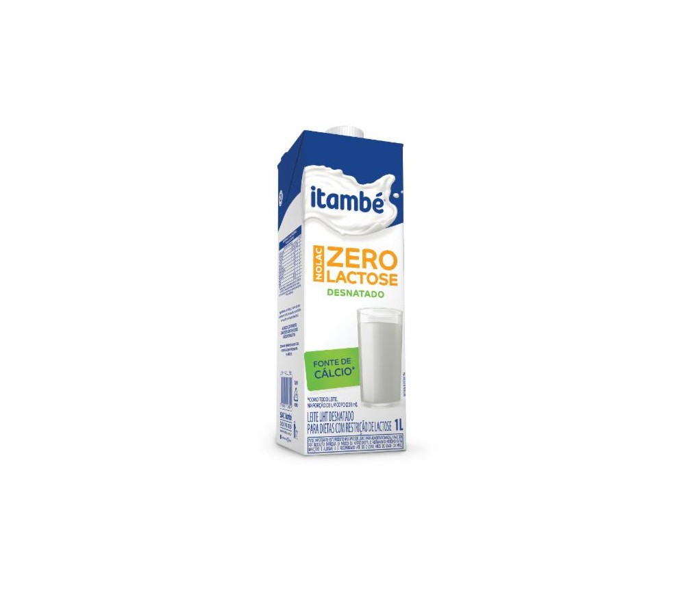 Leite Desnatado Zero Lactose Itambé 1L