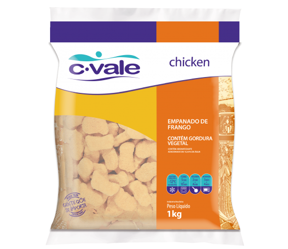Chicken Empanado de Frango C.Vale 1kg