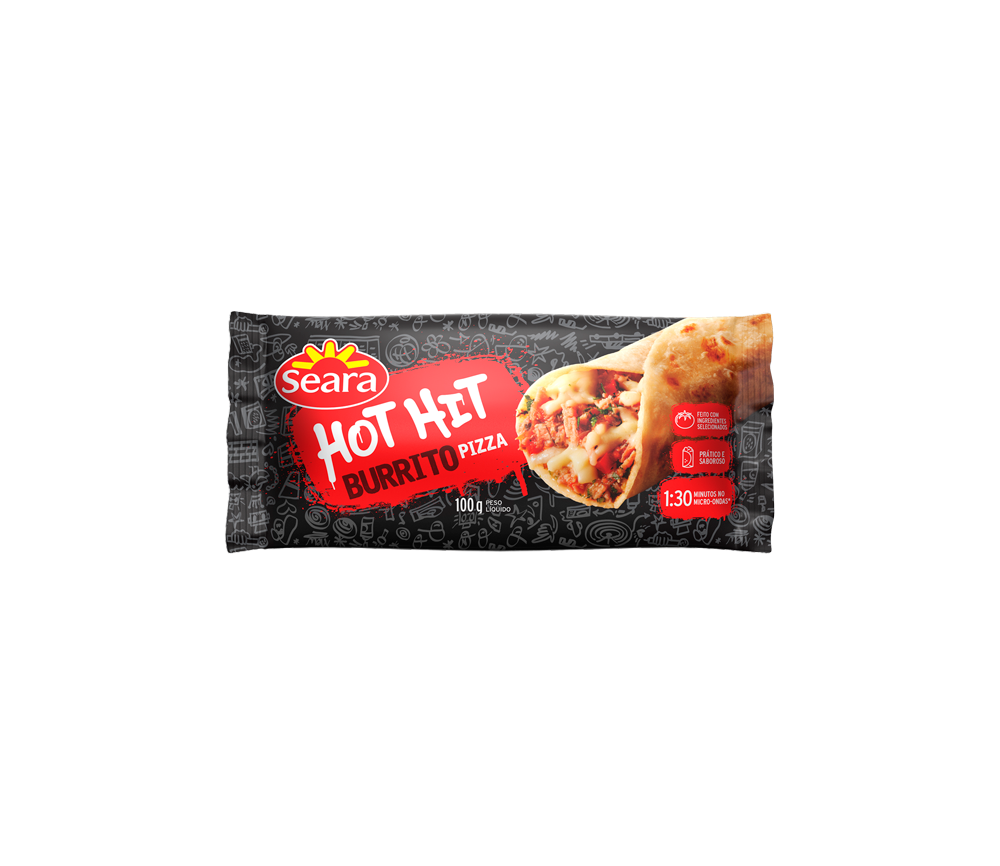 Hot Hit Burrito de pizza Seara 100g