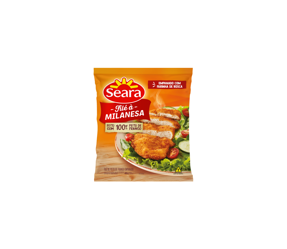 Filé de frango à milanesa Seara 400g