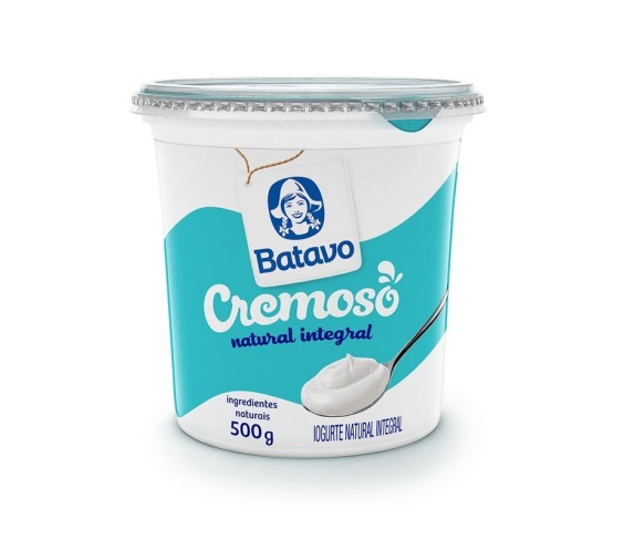 Iogurte Natural Integral Batavo 450g