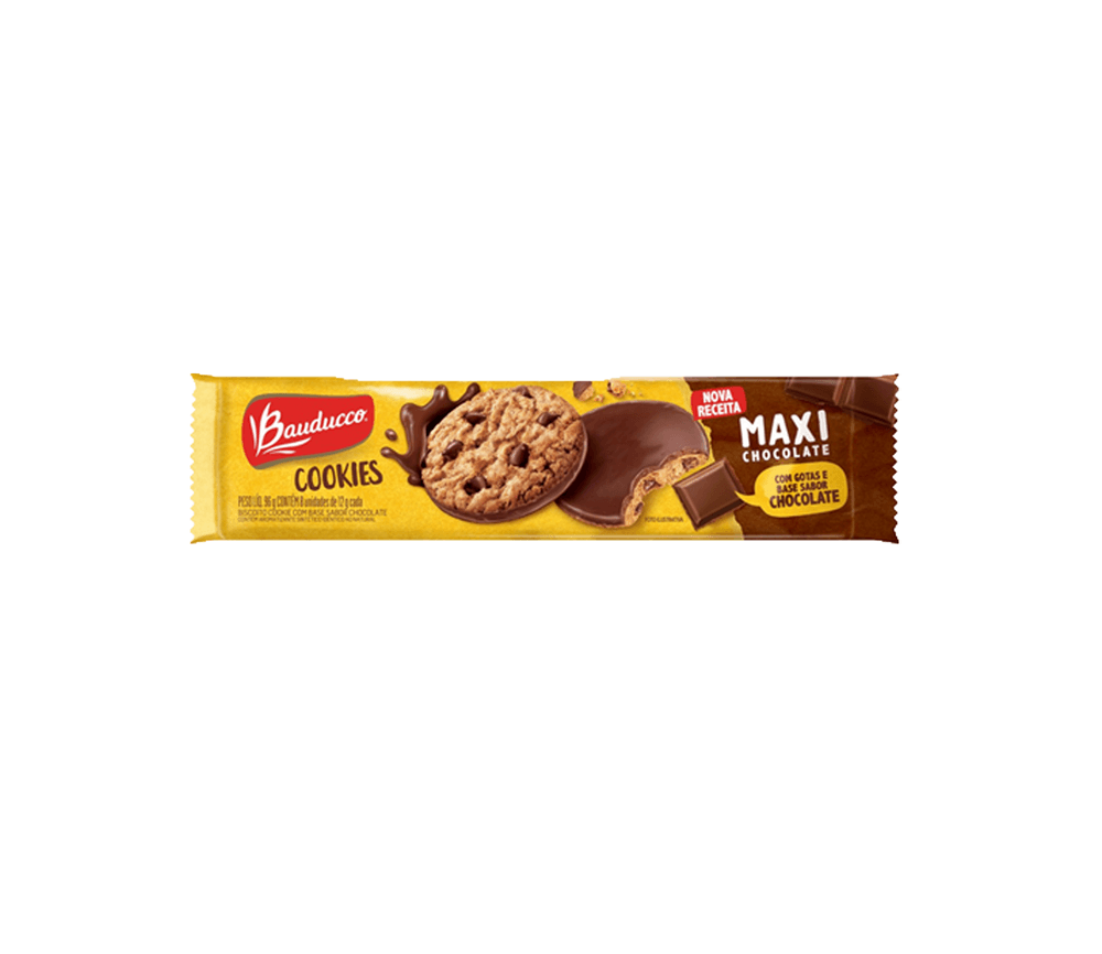 Cookies Bauducco Maxi Chocolate 96g