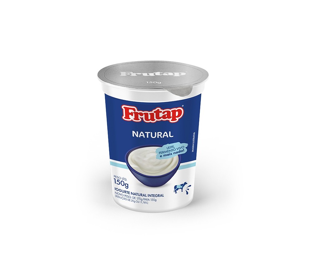 Iogurte Natural Integral Frutap 150g