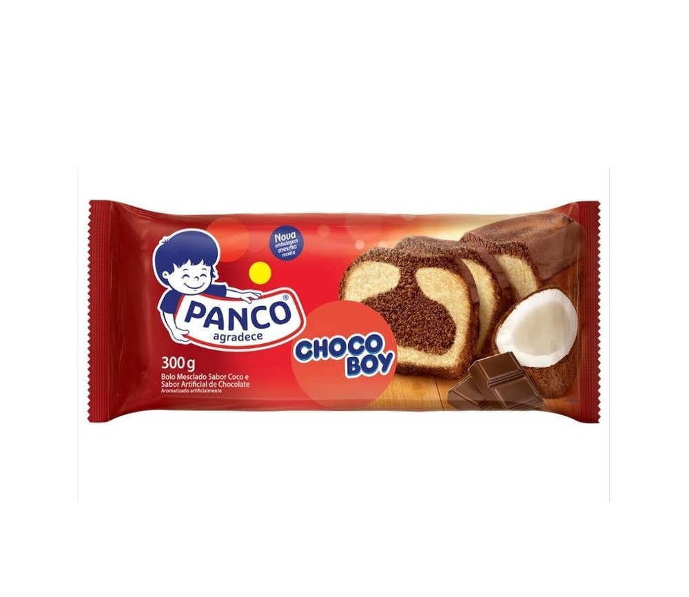 Bolo Chocoboy Panco 300G